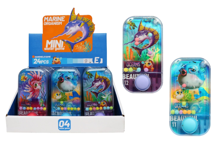 Water Game Keyring, Bubble Tea - In Display Box - Otterdene Products